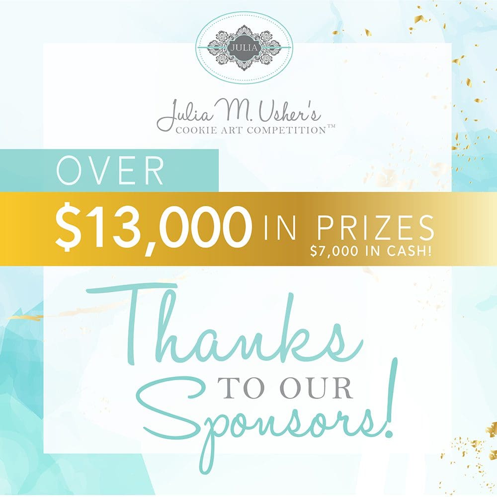 Cookie Competition Sponsors, Revealed! - Julia Usher