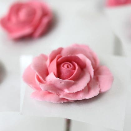 How to Pipe Royal Icing Roses - Plus, Four Coloring Methods - Julia Usher