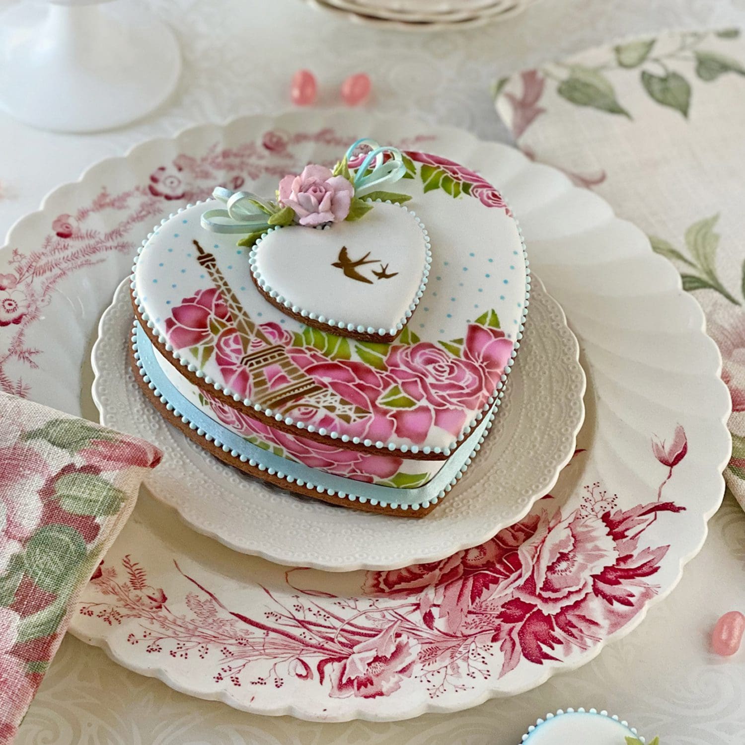 Classic Heart Box Cookie Tutorial - Julia Usher