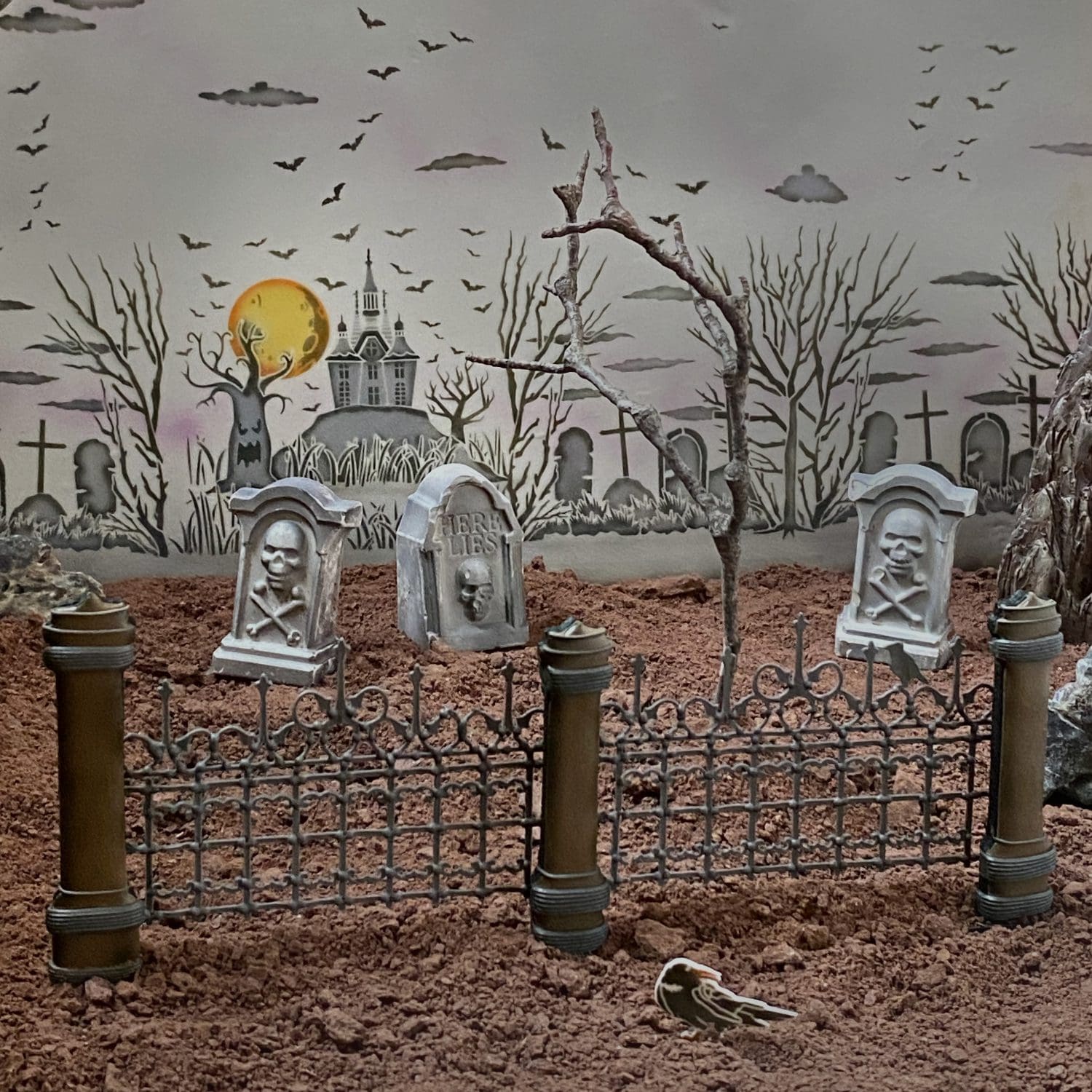 Graveyard Fence Cookie Tutorial - Julia Usher